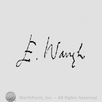 Mark with Signature: Evelyn Waugh. | #593527