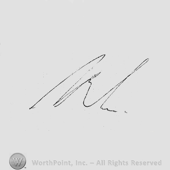 Mark with Signature: Martin Bormann. | #593533