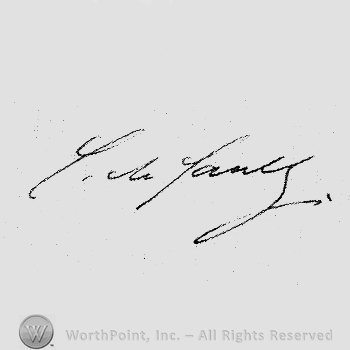 Mark with Signature: Charles de Gaulle. | #593536