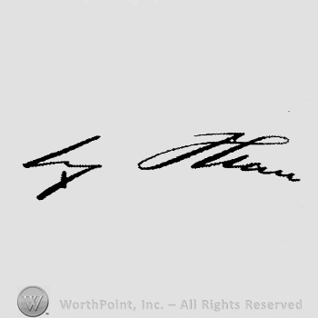 Mark with Signature: Adolf Hitler. | #593543