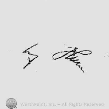 Mark with Signature: Adolf Hitler. | #593544