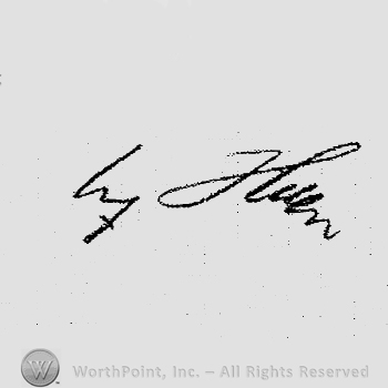 Mark with Signature: Adolf Hitler. | #593545