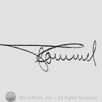 Mark with Signature: Erwin Rommel. | #593556