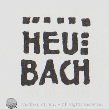 Mark with "heubach" | #5957