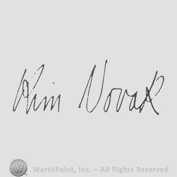 Mark with Signature: Kim Novak. | #598232