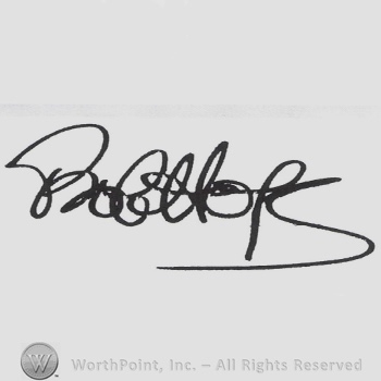 Mark with Signature: Bob Hope. | #598253