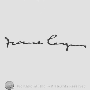 Mark with Signature: Frank Capra. | #598278