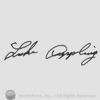 Mark with Signature: Luke Appling. | #598751