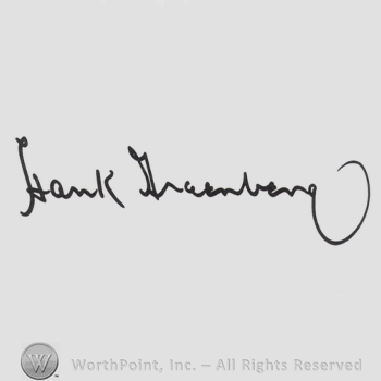 Mark with Signature: Hank Greenberg. | #598779