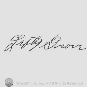 Mark with Signature: Lefty Grove. | #598781