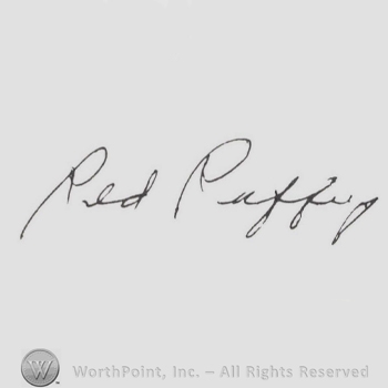 Mark with Signature: Red Ruffing. | #598815