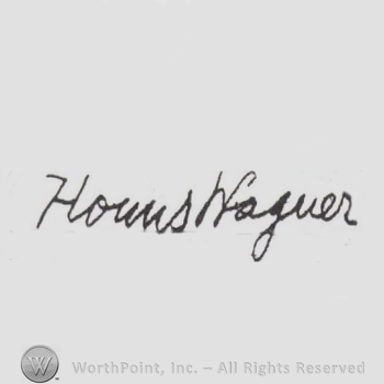 Mark with Signature: Honus Wagner. | #598824