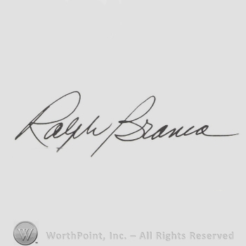 Mark with Signature: Ralph Branca. | #598833