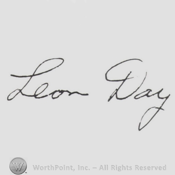 Mark with Signature: Leon Day. | #598837