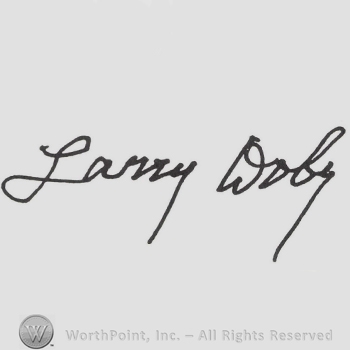 Mark with Signature: Larry Doby. | #598840