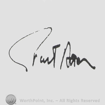 Mark with Signature: Ernest Bacon. | #599176