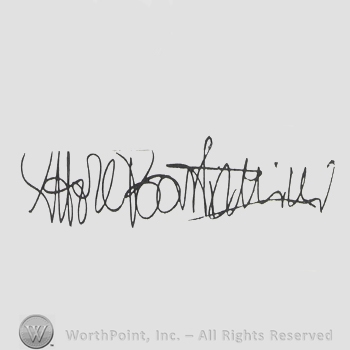 Mark with Signature: Ettore Bastianini. | #599185