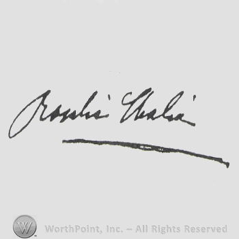 Mark with Signature: Rosalia Chalia. | #599224
