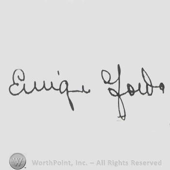 Mark with Signature: Enrique Jorda. | #599299