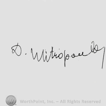 Mark with Signature: Dmitri Mitropoulos. | #599363
