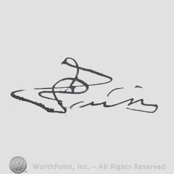 Mark with Signature: Giacomo Puccini. | #599389