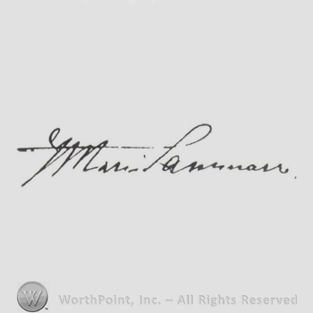 Mark with Signature: Mario Sammarco. | #599422