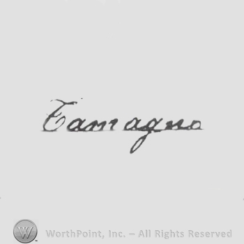 Mark with Signature: Francesco Tamagno. | #599461