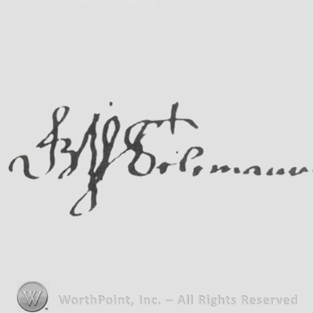 Mark with Signature: Georg Philipp Telemann. | #599467