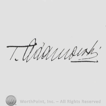 Mark with Signature: Timothee Adamowski. | #601177