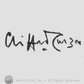 Mark with Signature: Clifford Curzon. | #601257