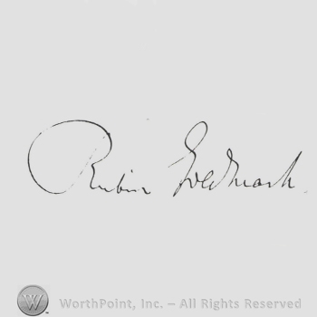 Mark with Signature: Rubin Goldmark. | #601320