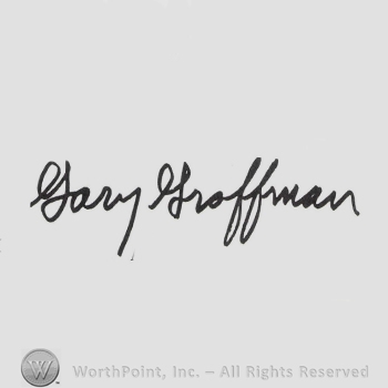 Mark with Signature: Gary Graffman. | #601328