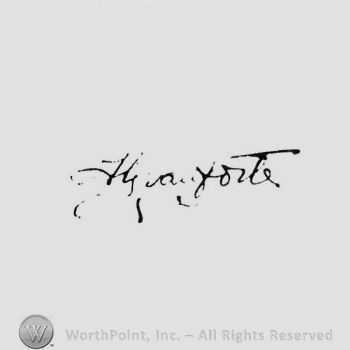 Mark with Signature: Apollo Granforte. | #601330