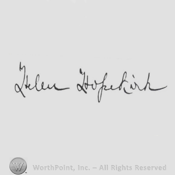 Mark with Signature: Helen Hopekirk. | #601350