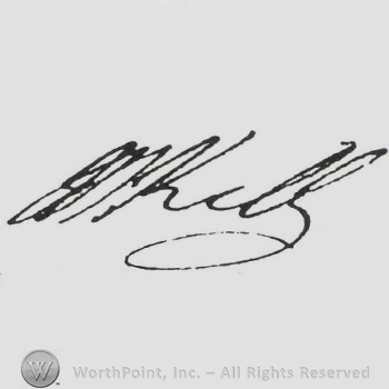 Mark with Signature: Michael Kelly. | #601363