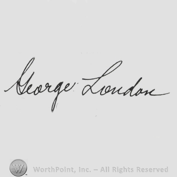 Mark with Signature: George London. | #601391