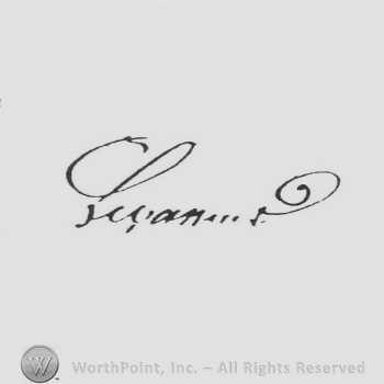 Mark with Signature: Nicolas Prosper Levasseur. | #601394