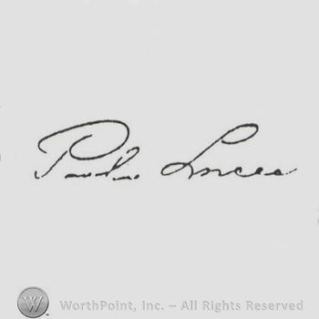 Mark with Signature: Pauline Lucca. | #601398