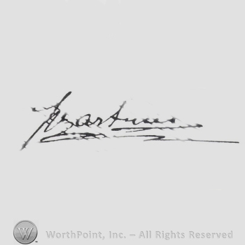 Mark with Signature: Giuseppe Martucci. | #601409