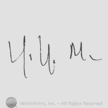 Mark with Signature: Yo Yo Ma. | #601412