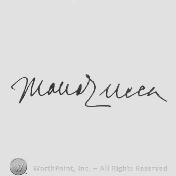 Mark with Signature: Mana-Zucca. | #601418