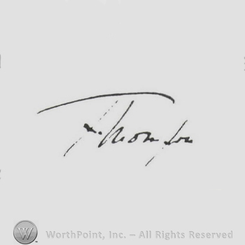Mark with Signature: Federico Mompou. | #601426