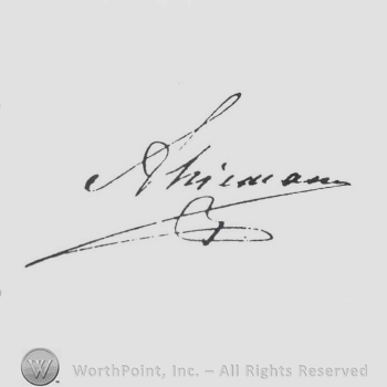 Mark with Signature: Albert Niemann. | #601447