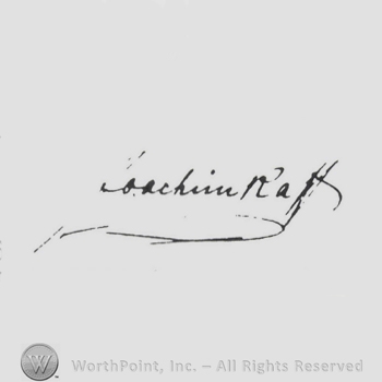 Mark with Signature: Joachim Raff. | #601471