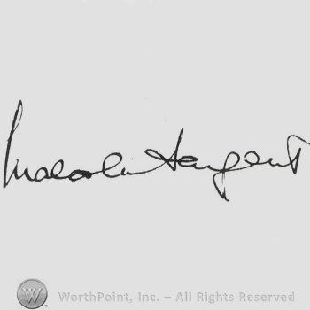 Mark with Signature: Sir Malcolm Sargent. | #601502