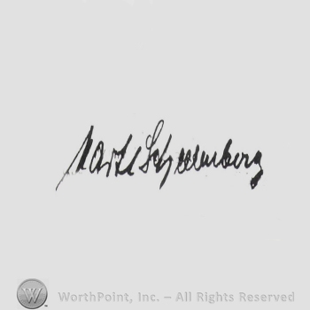 Mark with Signature: Martha Schellenberg. | #601508