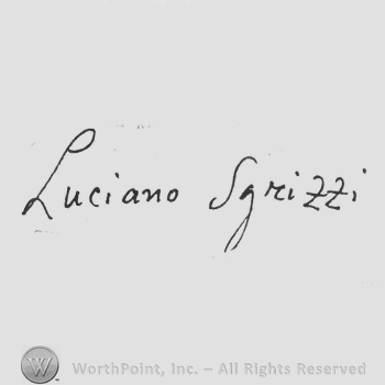 Mark with Signature: Luciano Sgrizzi. | #601519