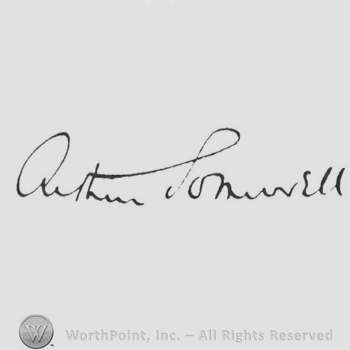 Mark with Signature: Sir Arthur Somervell. | #601525