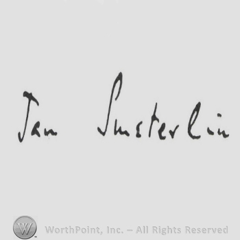 Mark with Signature: Jan Smeterlin. | #601535