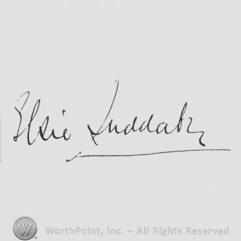 Mark with Signature: Elsie Suddaby. | #601551